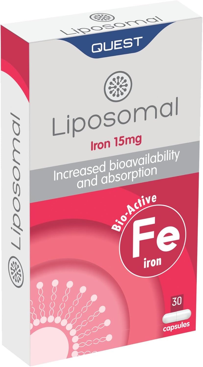 Quest Liposomal Iron 30 Capsules — Quickvit