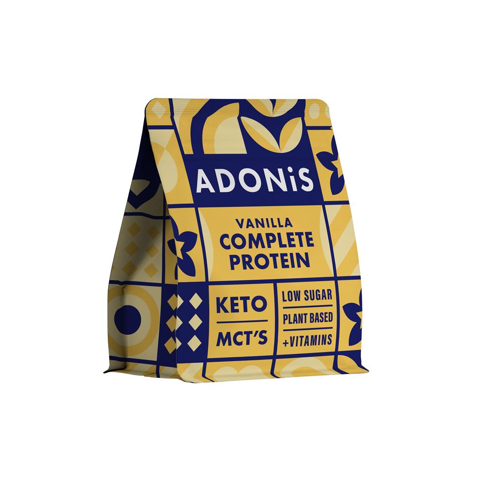 Adonis Vanilla Complete Protein Keto Shake 350g — QuickVit