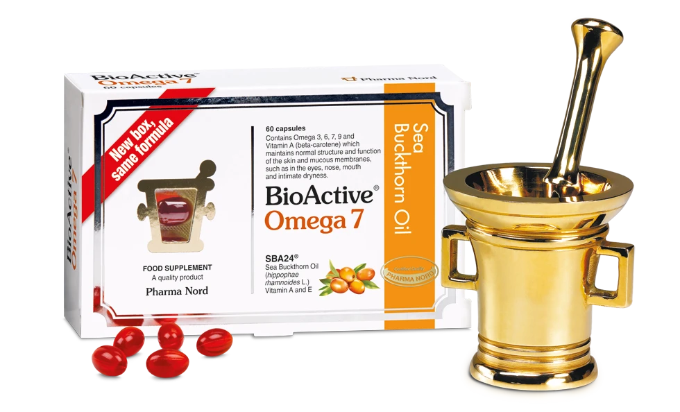 Pharma Nord Omega 7 Sea Buckthorn Oil 60 Vcaps | Quickvit