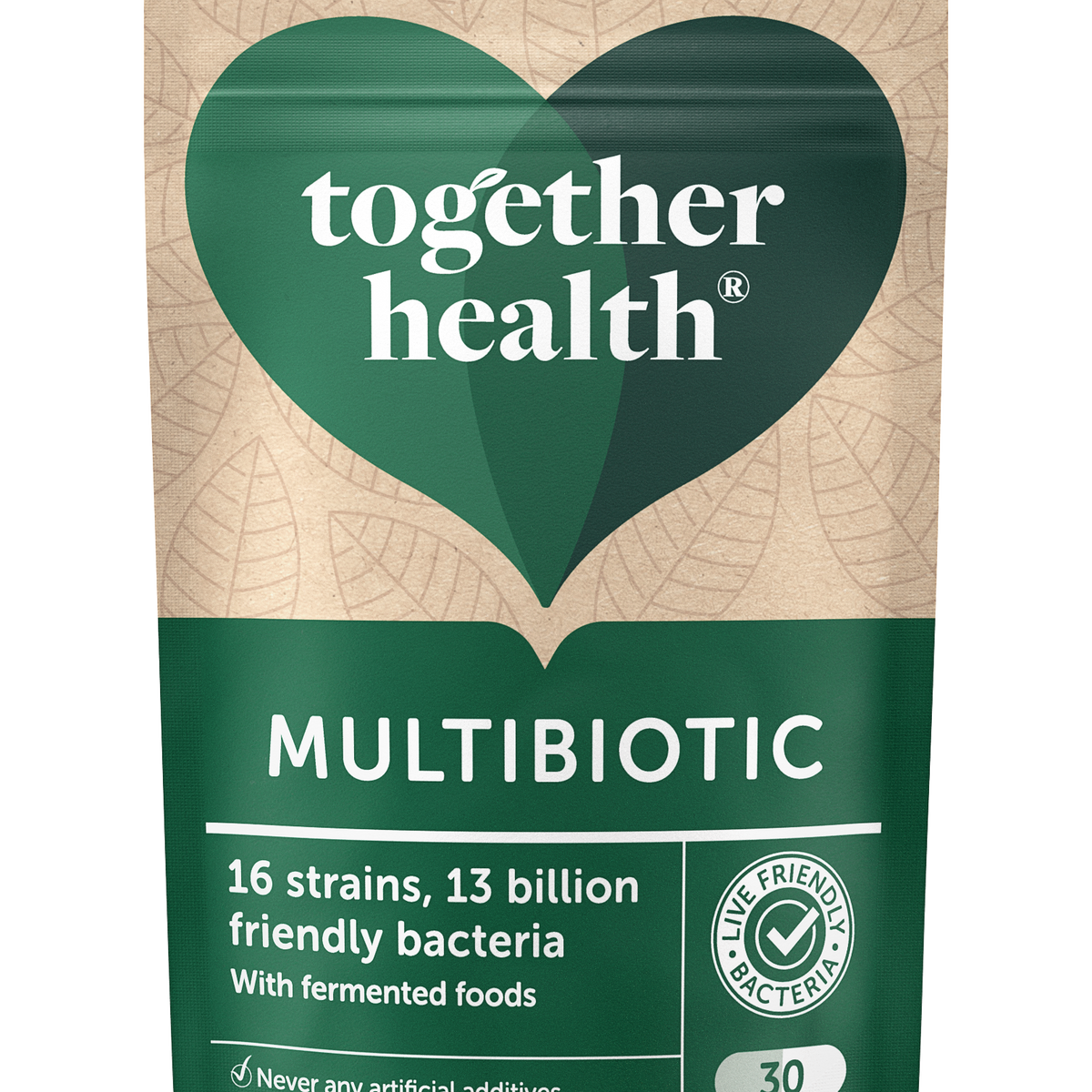 Together Health Multibiotic Fermented Food 30 Capsules — Quickvit