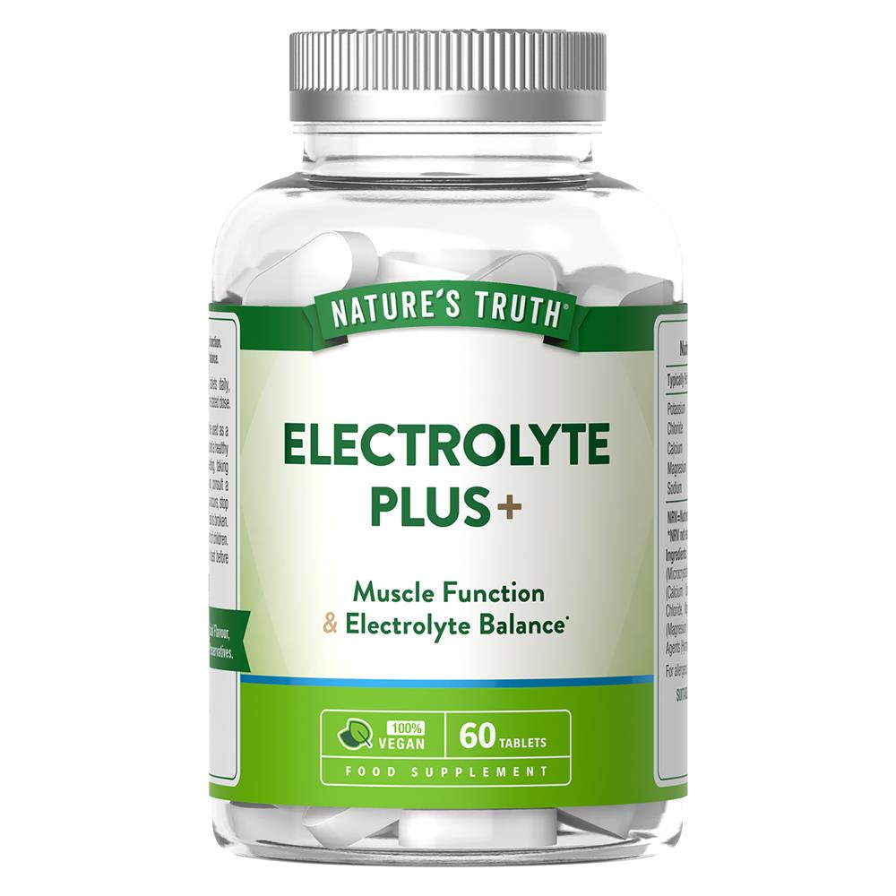 Nature's Truth Electrolyte Plus+ 60 Tablets — QuickVit