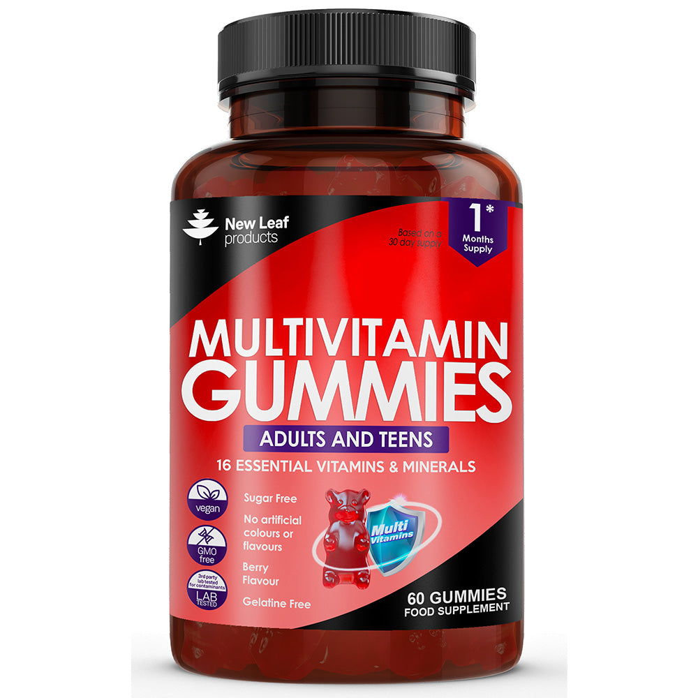 New Leaf Adult / Teens Multivitamin 60 Gummies — QuickVit