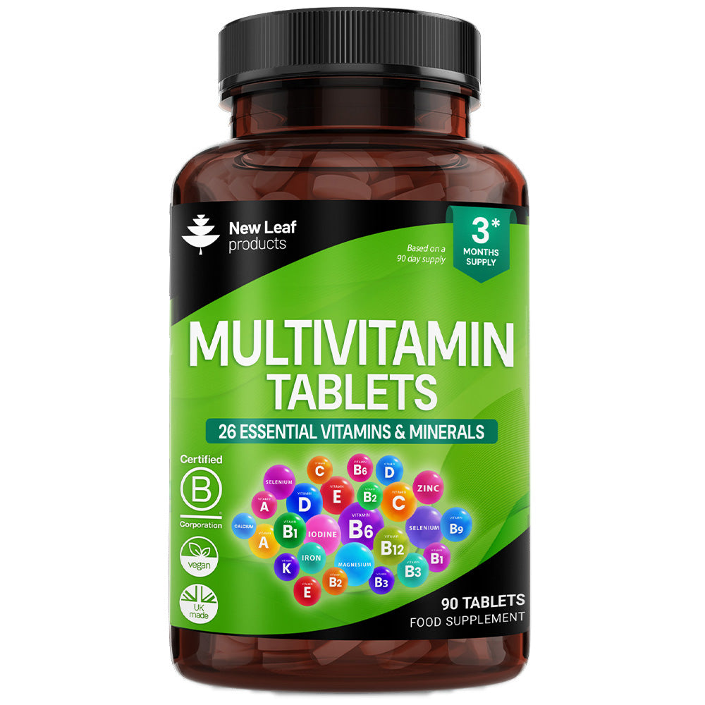 New Leaf Multivitamin 90 Tablets — Quickvit