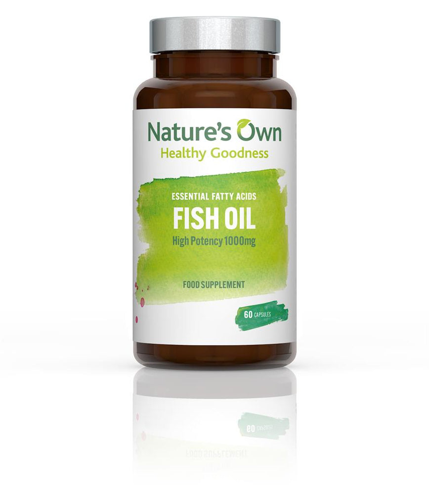 Nature's Own Fish Oil 60 Capsules — Quickvit