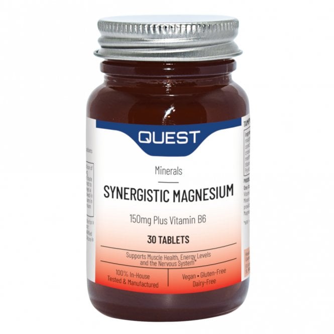 Quest Synergistic Magnesium 150mg 30 tabs | Quickvit