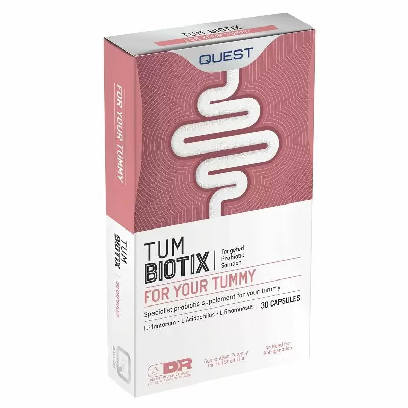 Quest Tum Biotix 30 Capsules — QuickVit