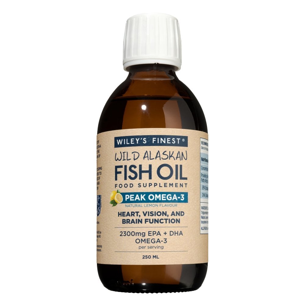 Wiley's Finest Peak Omega-3 Liquid 250ml — Quickvit