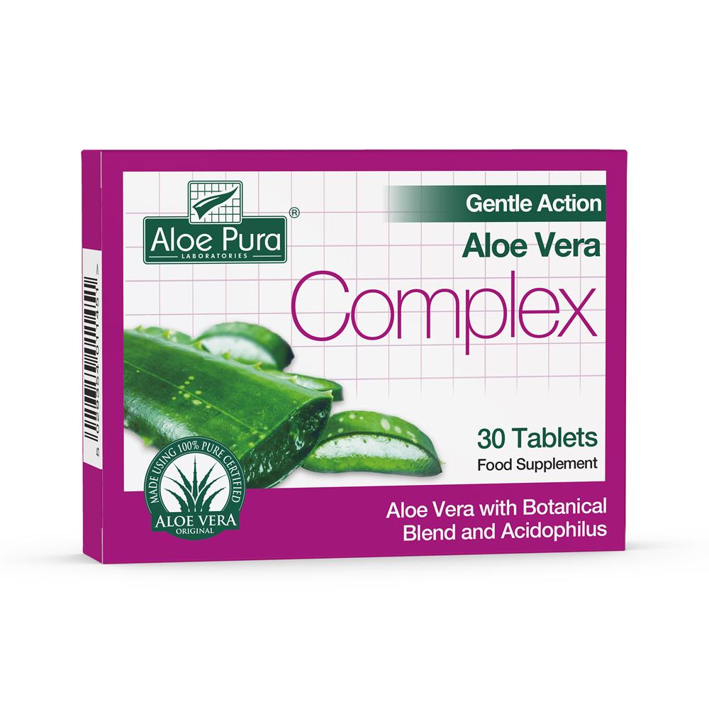 Aloe Pura Gentle Action Complex Tablets 30 tablet — QuickVit