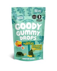Just Wholefoods Goody Gummy Drops Turtles 125g — QuickVit
