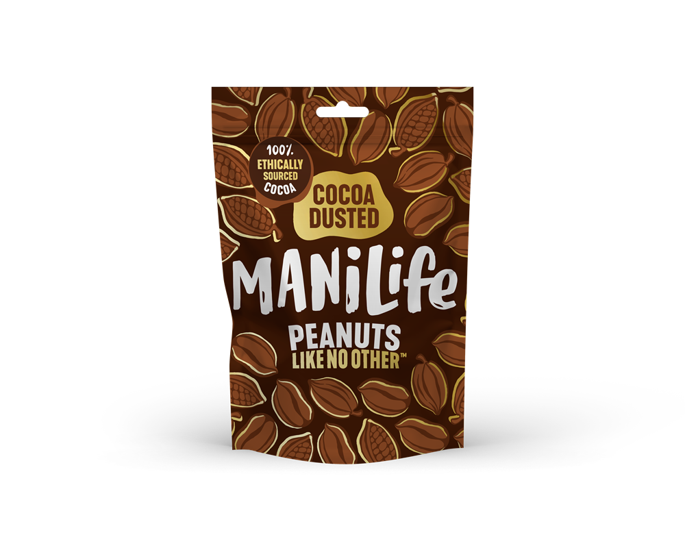 Manilife Cocoa Dusted Peanuts 75g — Quickvit