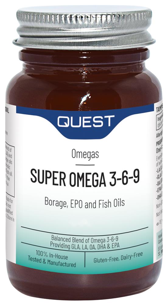 Quest Natural Ratio Omega 3 and 6 90 caps | Quickvit