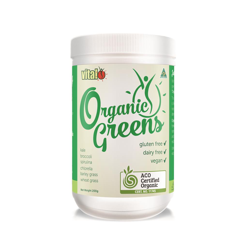 Vital Organic Greens Powder 200g — Quickvit