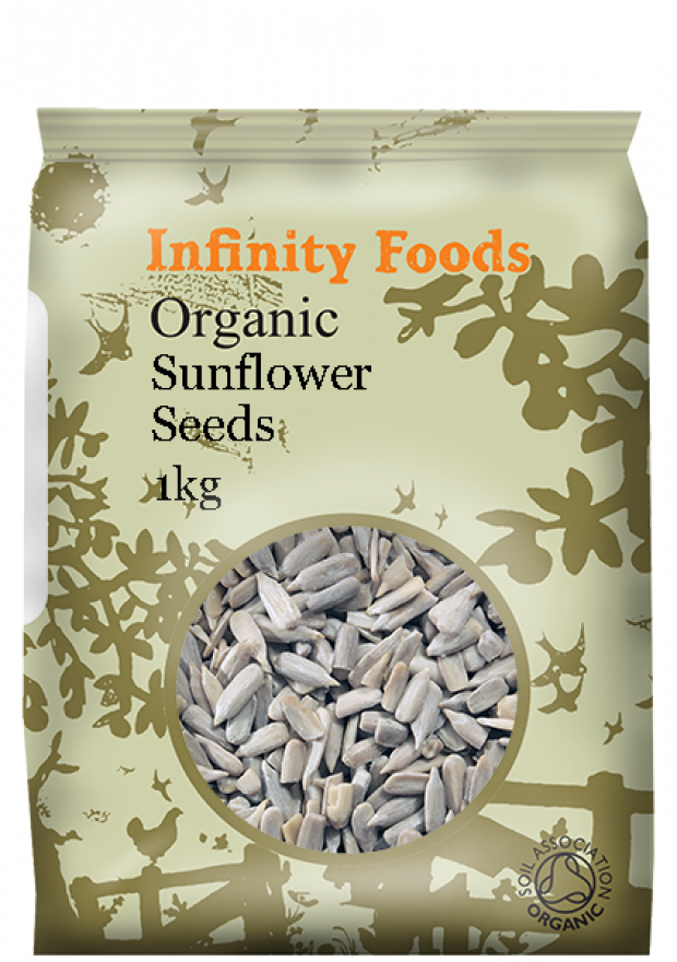 Infinity Foods Organic Sunflower Seeds 1KG — Quickvit