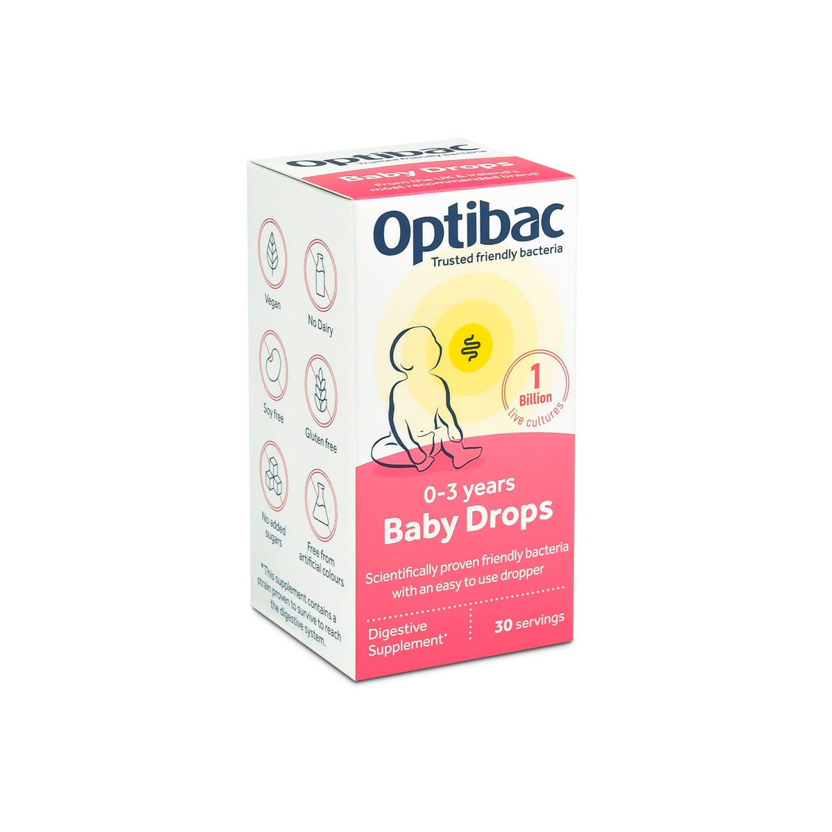 Optibac For Your Baby Infant Drops 10ml - QuickVit