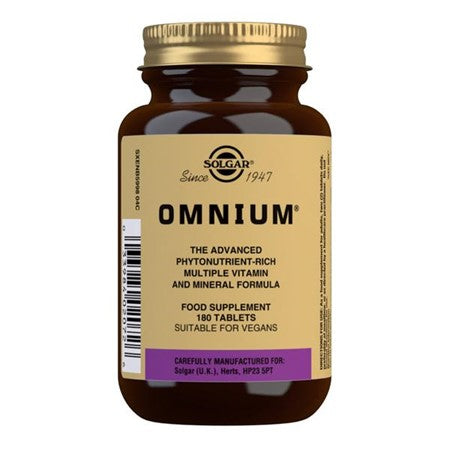 Solgar Omnium Multi Vit & Mineral Formula 180 tabs | Quickvit